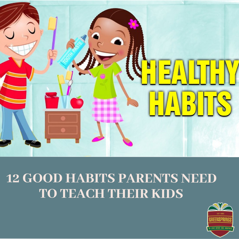Good Habits For Children In School