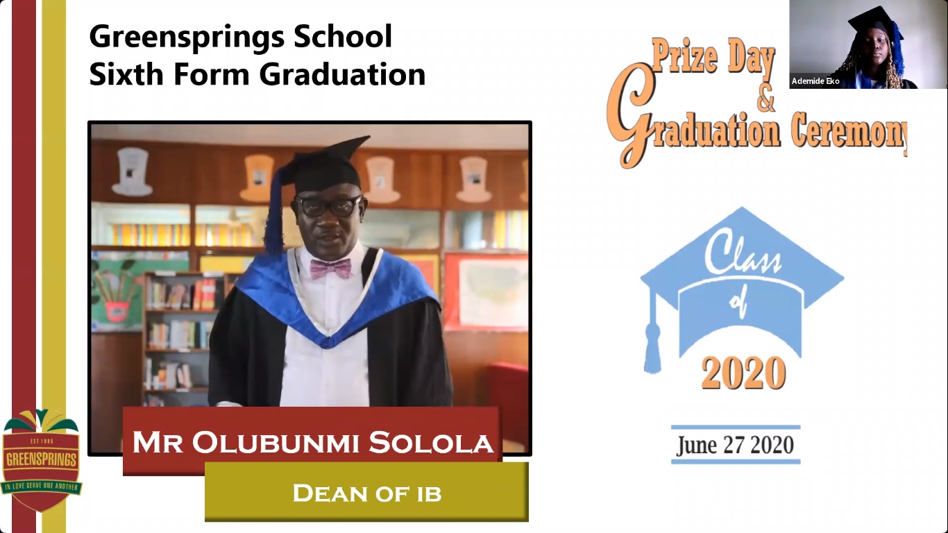 Memorable virtual graduation for our IB Diploma class of 2020 ...